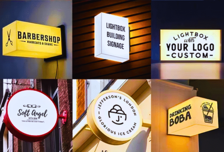 light box signage - Vehicle Graphics Dubai